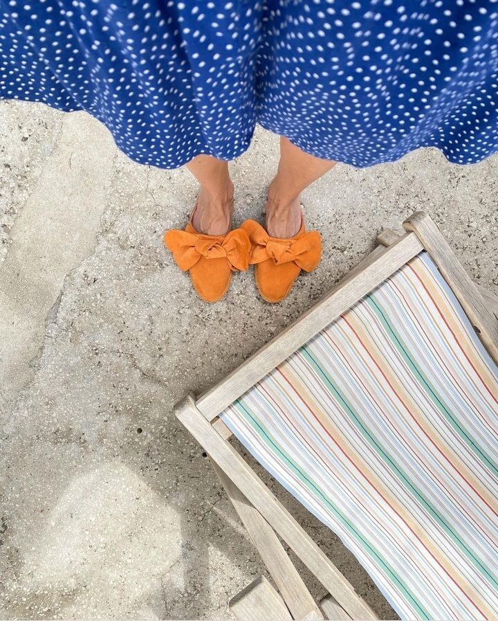 Orange Slippers | M-ishka