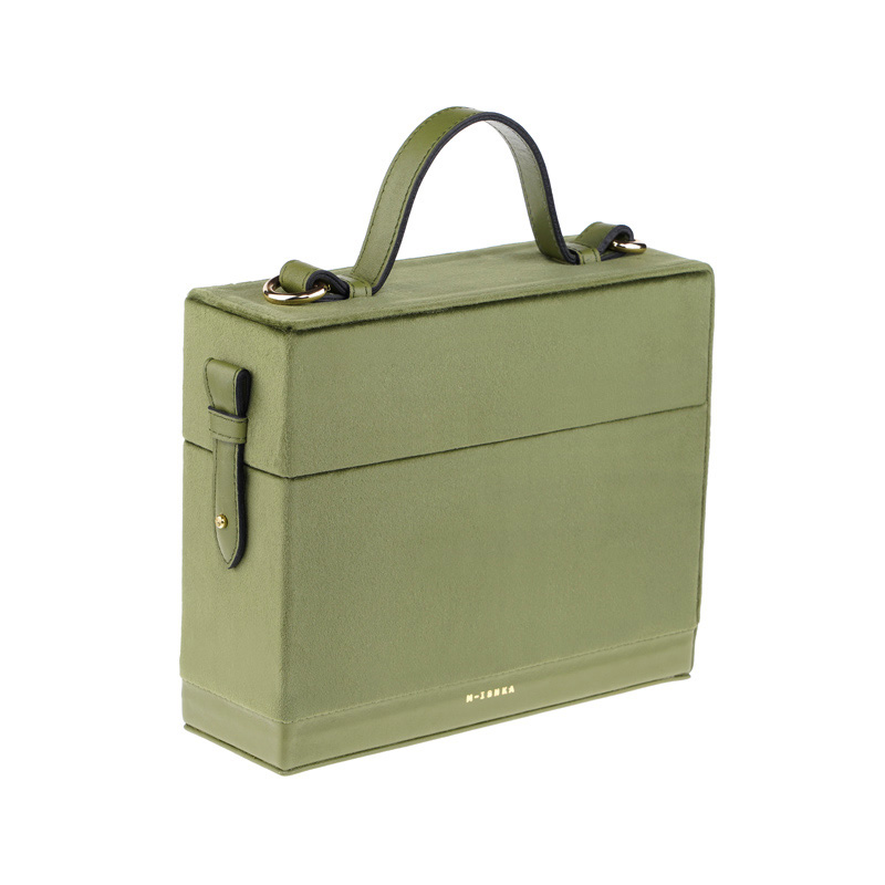 Aloe Green Box Bag | M-ishka